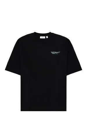 Off-White T-shirt With Logo - Black