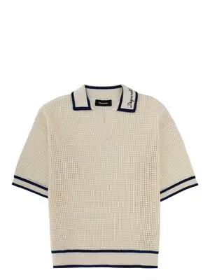Dsquared2 Polo With Logo - White
