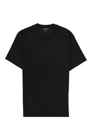 Giorgio Armani T-shirt With Logo - Black