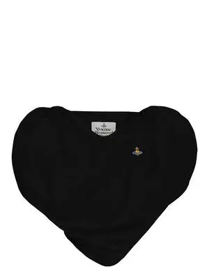 VIVIENNE WESTWOOD Heart Top - Black