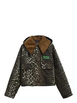 BARBOUR X GANNI Jacket - Animalier
