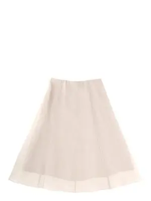 Brunello Cucinelli Circle Midi Skirt - Beige