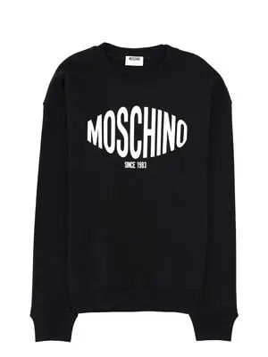 Moschino Logo Sweatshirt - Black