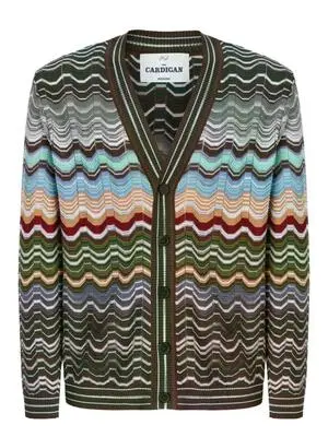 Missoni Zig-zag Cardigan - Green