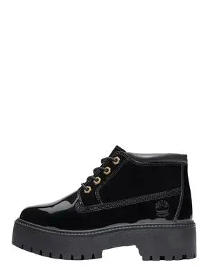 Timberland Waterproof Platform Boots - Black