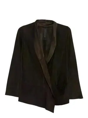 GIORGIO BRATO Shawl-collar Jacket - Brown