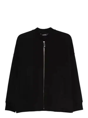 Max Mara Radioso Zip-up Bomber Jacket - Black