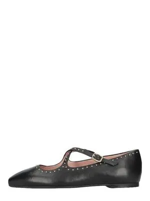 Pretty Ballerinas Criss Cross Mary Jane - Black