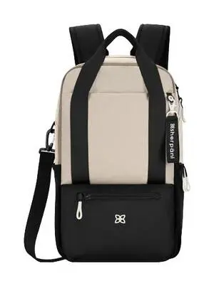 SHERPANI Camden Convertible 3-in-1 Tote Backpack - Con Leche
