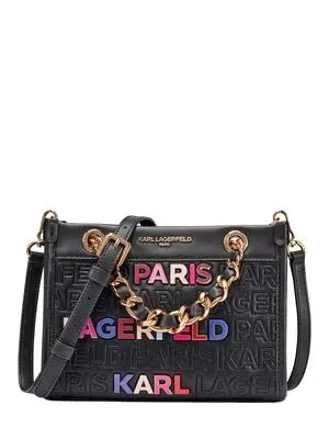 Karl Lagerfeld Paris Savoie Mini Crossbody - Black  Multi