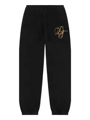 DENIM TEARS Metallic-script Track Pants