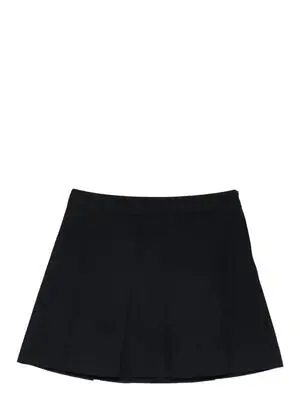 A.p.c. Pleated Mini Skirt - Blue