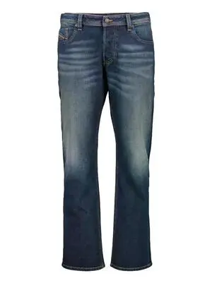 DIESEL Logo-patch Jeans - Blue