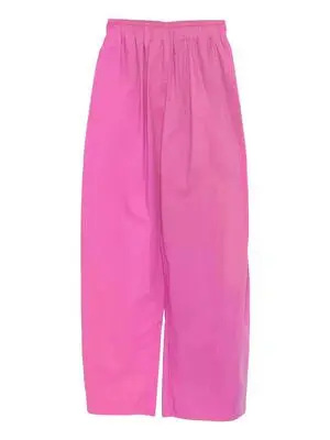 THELATEST Elasticated-waistband Palazzo Pants - Pink