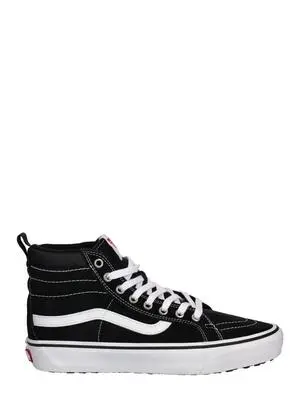 VANS Canvas High-top Sneakers - Black
