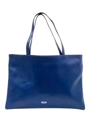 LA ROSE Zip Fastening Tote Bag - Blue