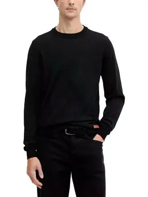 TRUSSARDI Crew Neck Sweater - Black