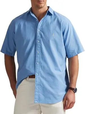Polo Ralph Lauren Big & Tall Oxford Sport Shirt - Bristol Blue