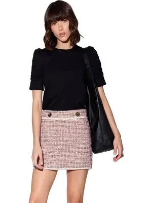 Walter Baker Hera Mini Tweed Skirt - Canyon Tweed