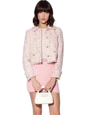 Walter Baker Alana Tweed Jacket - Blossom Tweed
