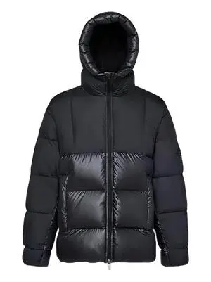 Pyrenex Zip-up Hooded Coat - Black