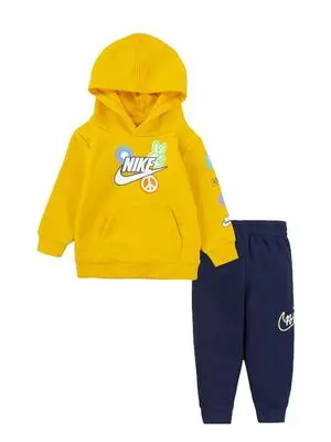 Nike Flower Child Hoodie And Joggers Set - Midnight