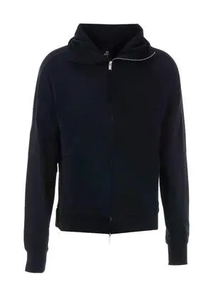 THOM KROM Zip-up Hoodie - Black