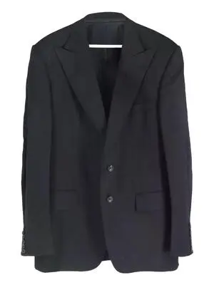 Gucci Single-breasted Pocket Blazer - Black
