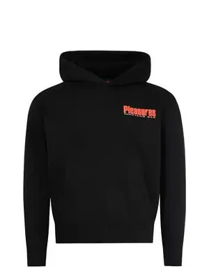 PLEASURES Pano Bar Hoodie - Black