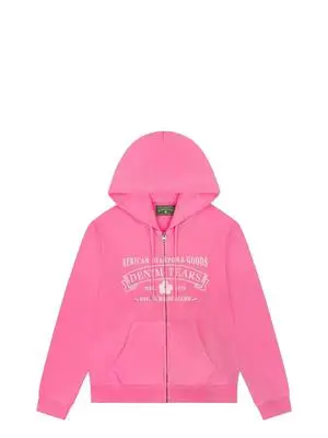 DENIM TEARS Zip-up Hoodie - Pink