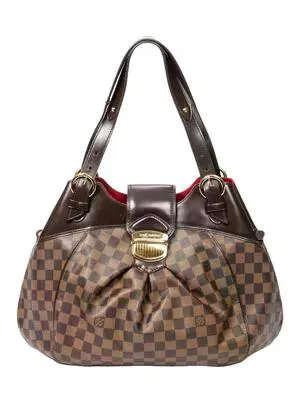 LOUIS VUITTON Gm Sistina Shoulder Bag - Brown