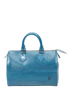 LOUIS VUITTON 25 Speedy Tote Bag - Blue