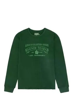 DENIM TEARS Adg Thermal T-shirt - Green