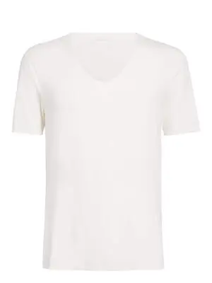 Hanro Clean Cut V-neck T-shirt - White