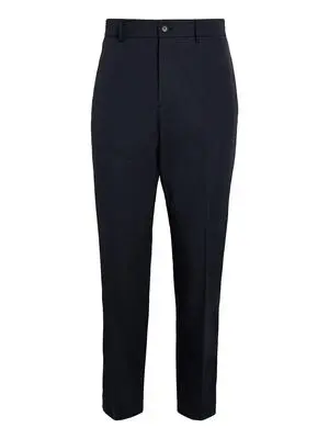 Moncler Twill Tailored Trousers - Navy