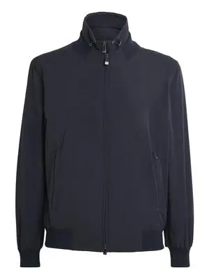 Corneliani Thumper Bomber Jacket - Navy