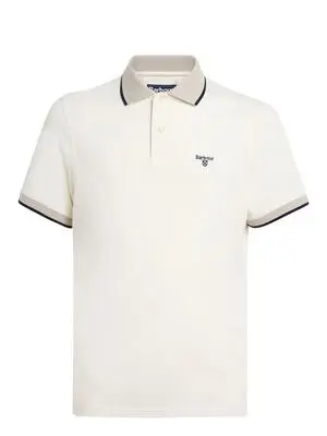 Barbour Cotton Cornsay Polo Shirt - White