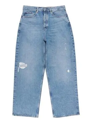 FRAME Baggy Rigid Denim Jeans - Blue