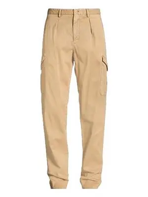 Boglioli Cotton-blend Cargo Pants - Beige