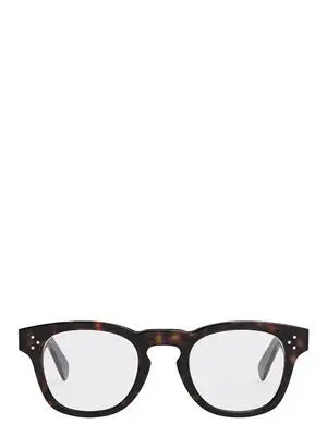 Celine 3 Dots Hd Eyeglasses - Brown