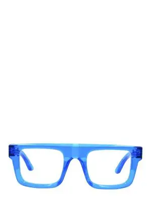 PANETTI EYEWEAR Rectangular Frame Eyeglasses - Blue