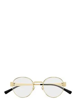 Gucci Gg1855o Linea Sign Glasses - Screenprinted Gold