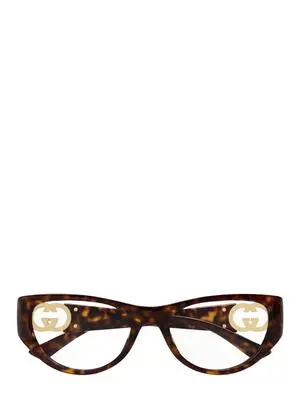 Gucci Gg1825o Linea Emblem Optical Frame - Havana