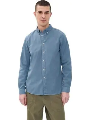 Paul Smith Long Sleeve Regular Fit Shirt - Green-blue