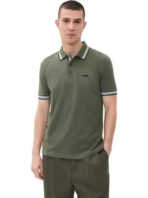BOSS Paddy Polo - Dark Beige