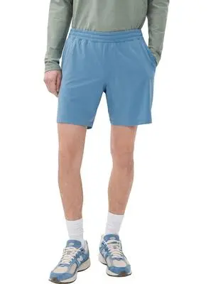Beyond Yoga Pivotal 2.0 7" Lined Shorts - Harbor Blue