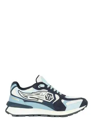Philipp Plein Titan Edge Lace-up Sneakers - Blue