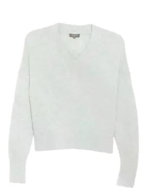 N.peal Knitted V-neck Jumper - Neutrals
