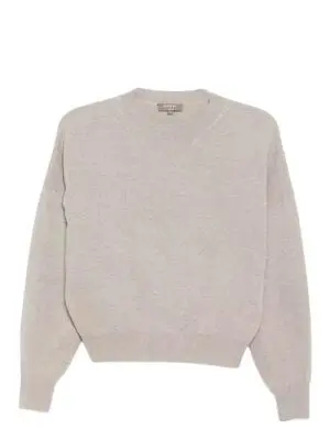 N.peal Balloon Sleeve Jumper - Neutrals