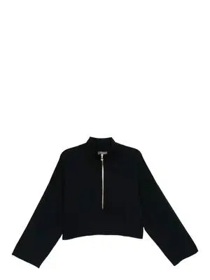 N.peal Half Zip Jumper - Black